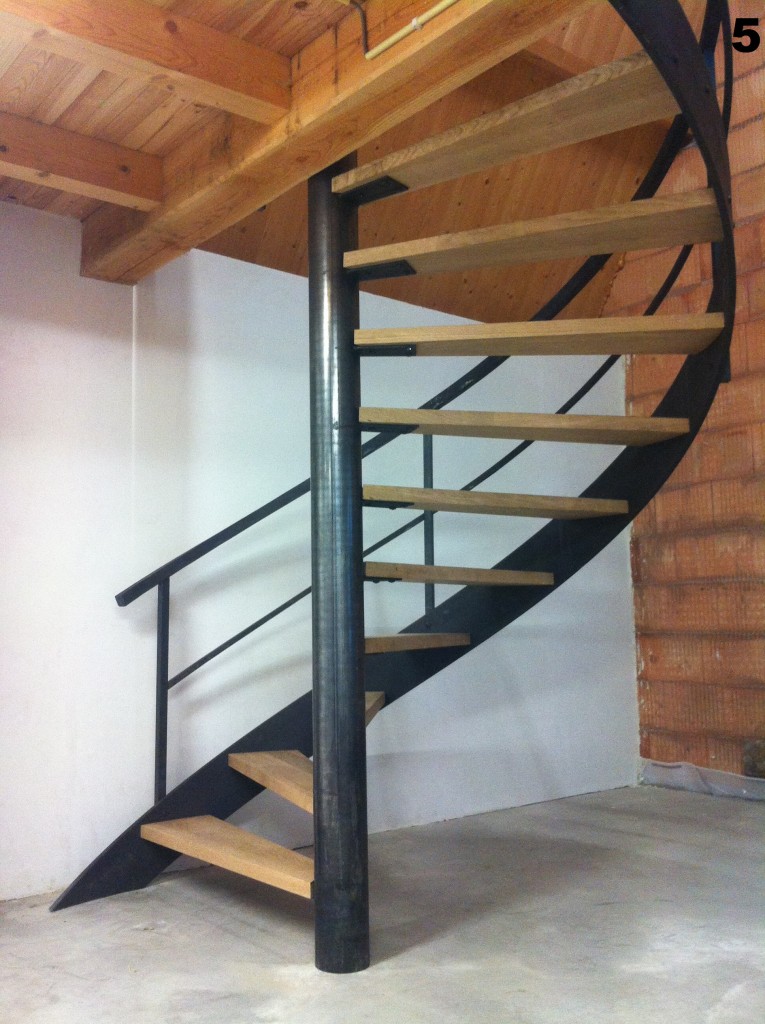 Robuuste design spiltrap - Trapleuning op maatTrapleuning op maat